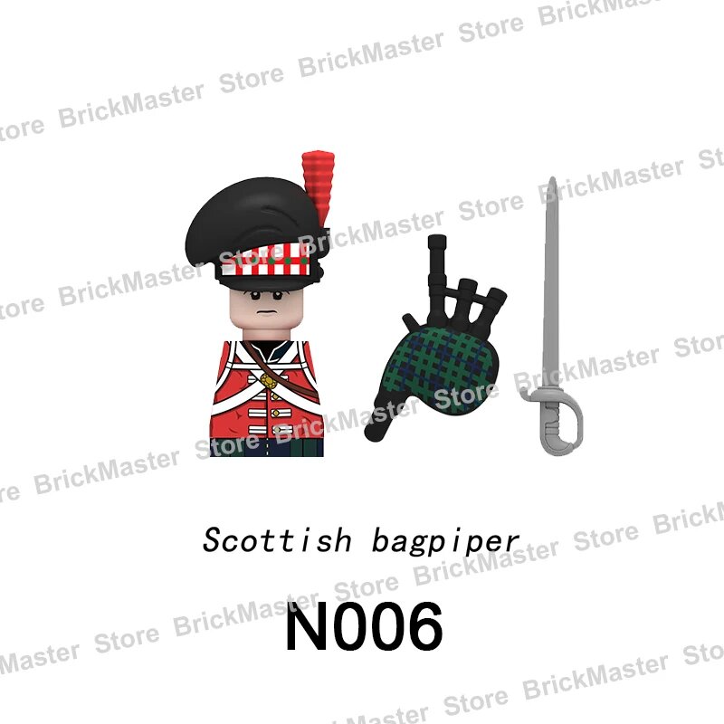 Scottish bagpiper N006