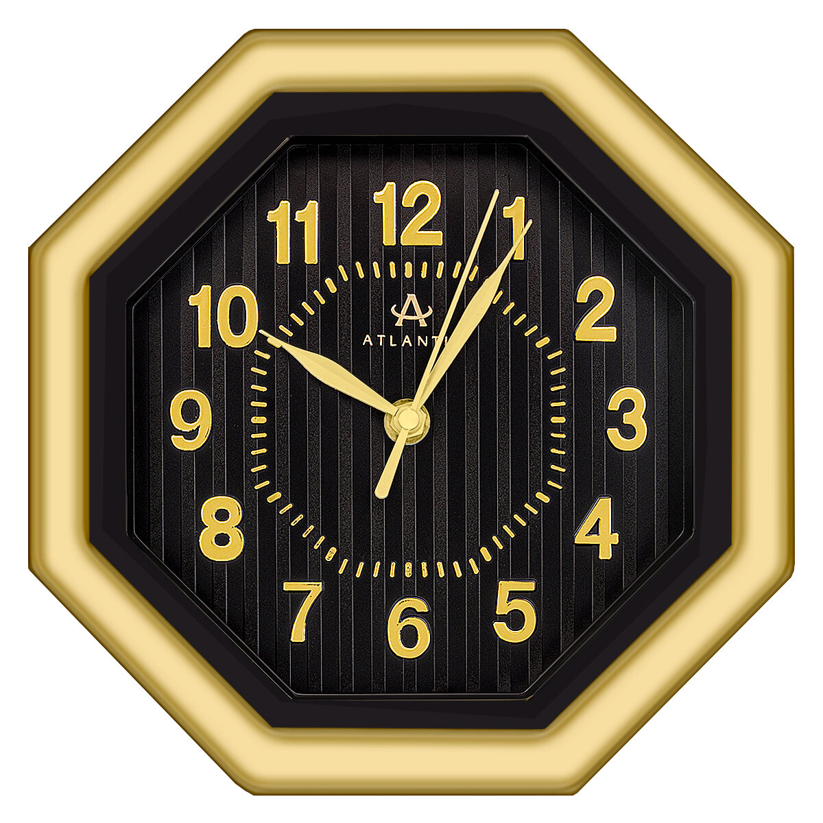 Часы настенные Atlantis TLD-6454 black dial