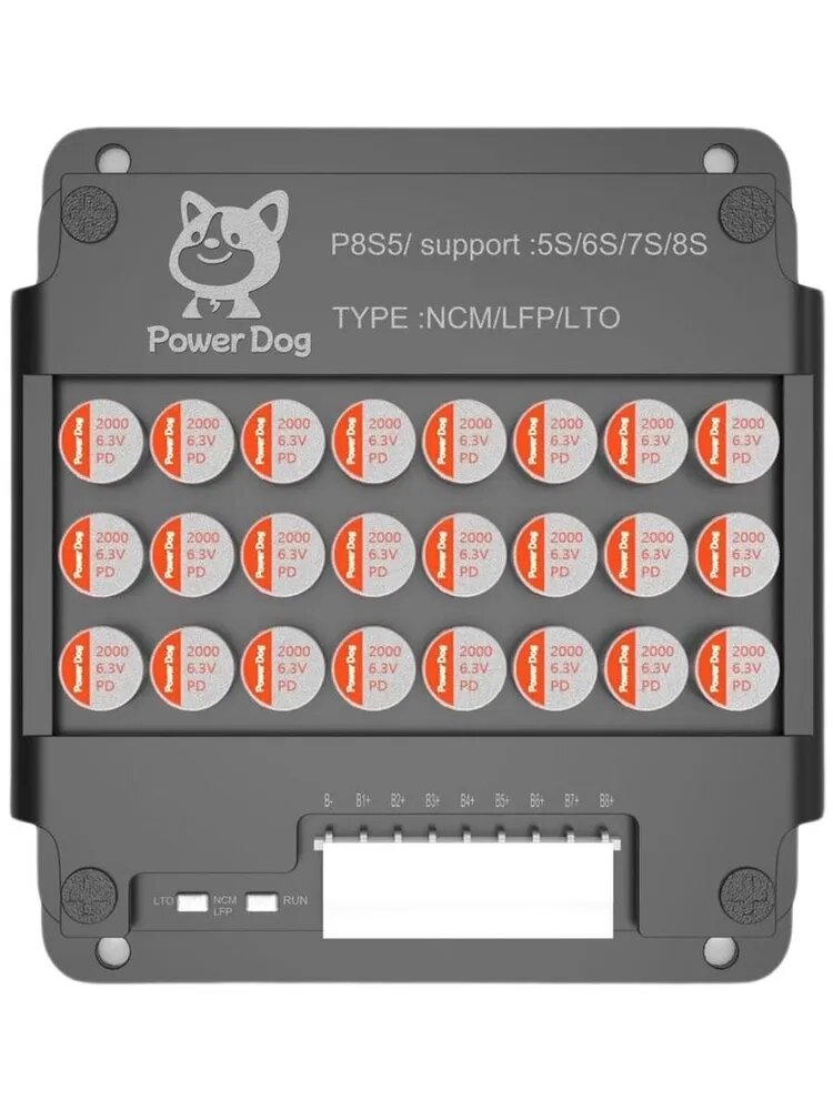 PowerDog активный балансир 8S Lipo/Lifepo4/LTO 5.5Ампер ток балансировки Алюминиевая Оболочка с двойным охлаждением из алюминиевого сплава