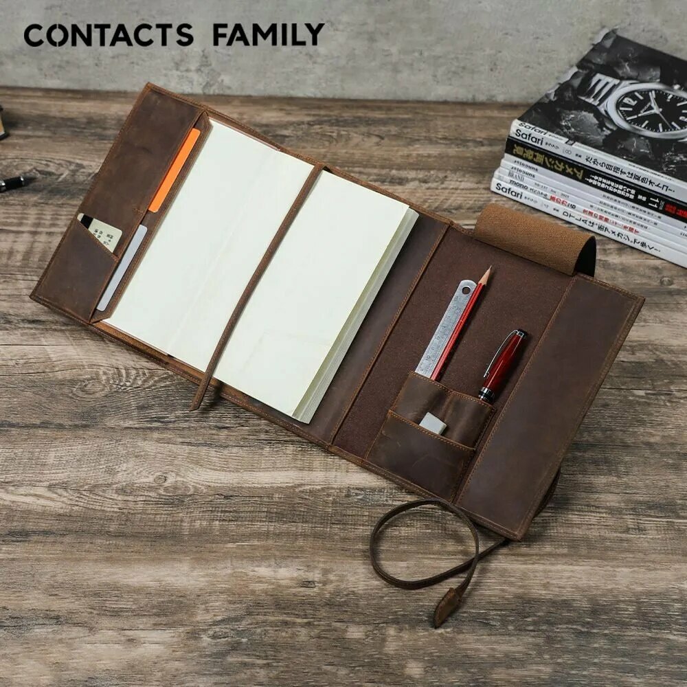 Кожаная обложка для книги формата A5