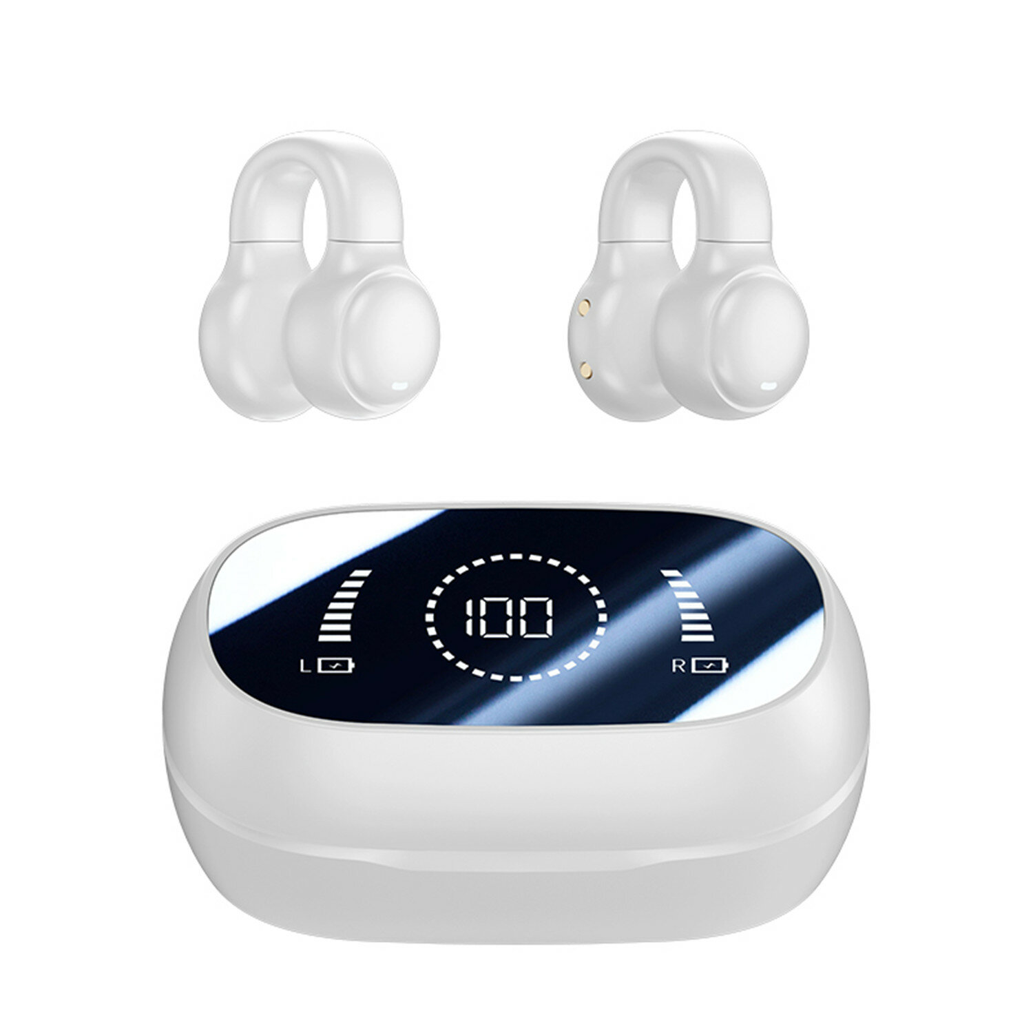 Наушники Bluetooth M47 с искусственным интеллектом для перевода, поддержка 144 языков, реaltime перевод, шумоподавление, высокая четкость стерео, материал ABS, цвета Черный/Белый/Кожный, Bluetooth v5.4, плата Lanxun 5656C2, приложение AI Library, время