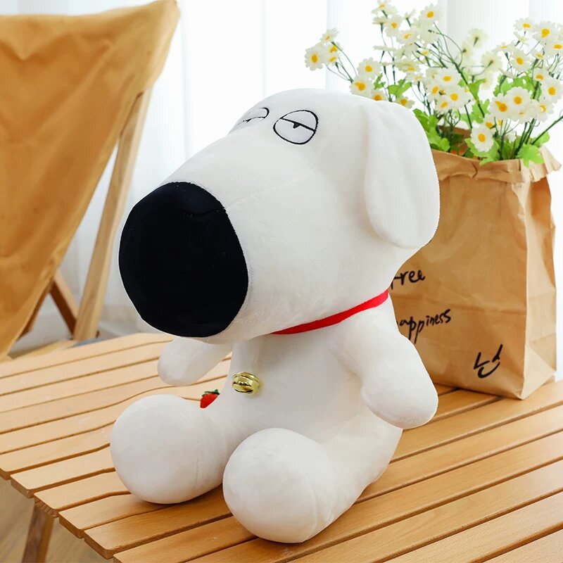 Мягкая игрушка-пельмень «Брайан» для детей, трендовый сувенир, успокаивающая кукла, подарок Кукла-щенок--
