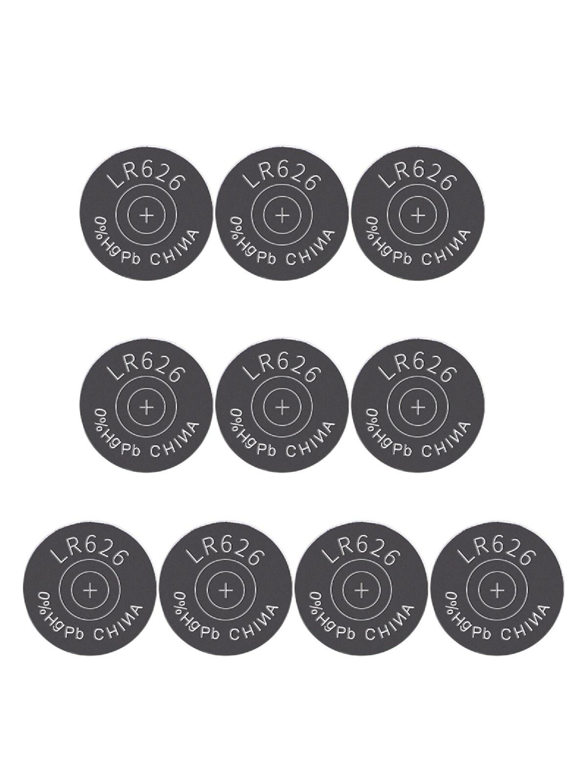 10шт LR626 AG4 377 177A SR626SW Щелочная батарея 1,5 В для часов Калькулятор
