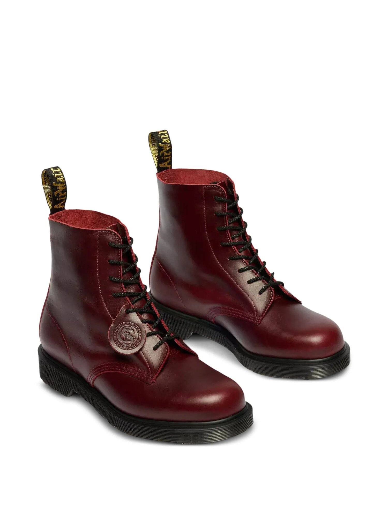 Ботинки Dr. Martens Lace-up boots, размер 9 UK, red — фото 1