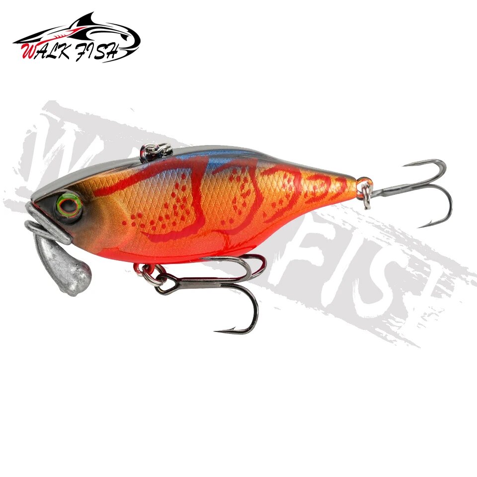 Walk Fish Приманка Crankbait Оранжевый L12