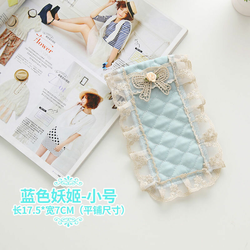 Европейский стиль домашнего пылезащитного чехла для пульта дистанционного управления кондиционера, настольное украшение, ткань с кружевом, антигрязевой защитный чехол