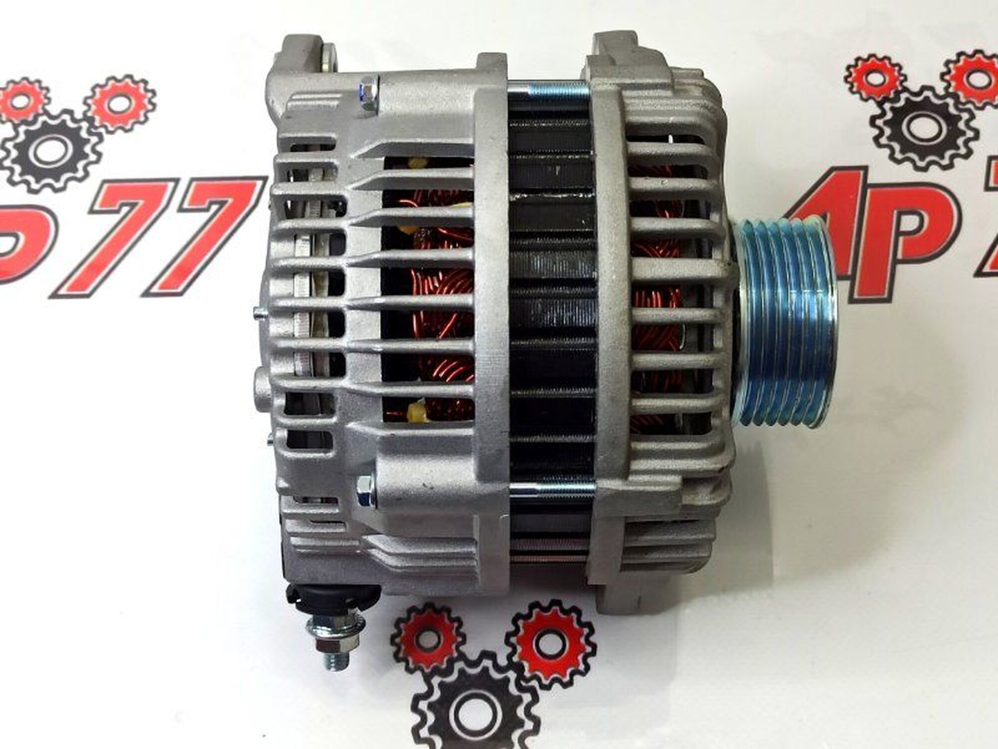 Генератор Nissan LD20 12V 110A без вакуумника 2 pin 231000L700 — фото 1