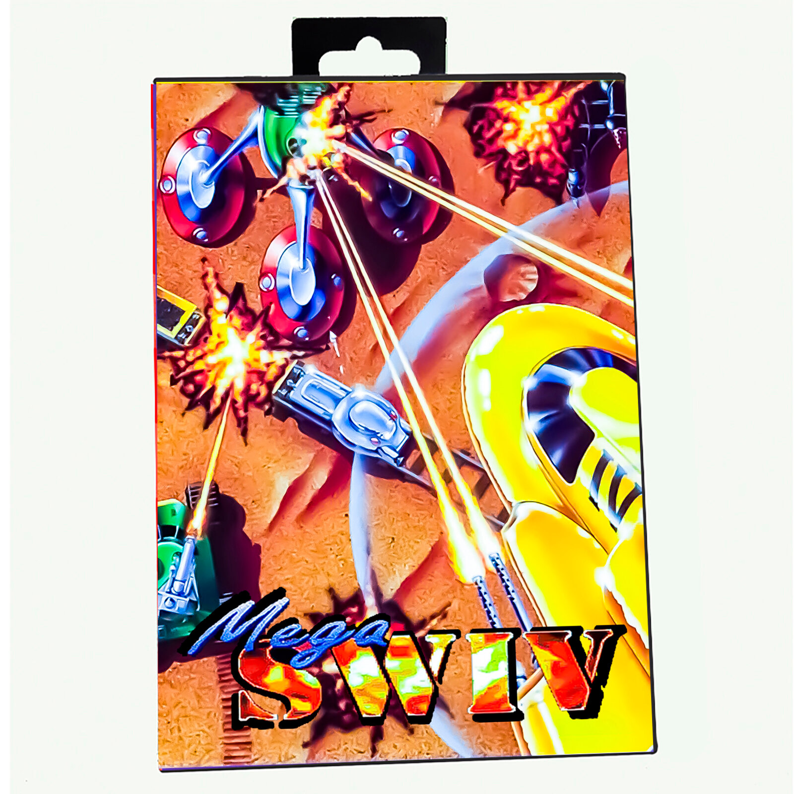 Картридж Mega SWIV Для приставки Sega Genesis Sega Mega Drive 16 bit MD