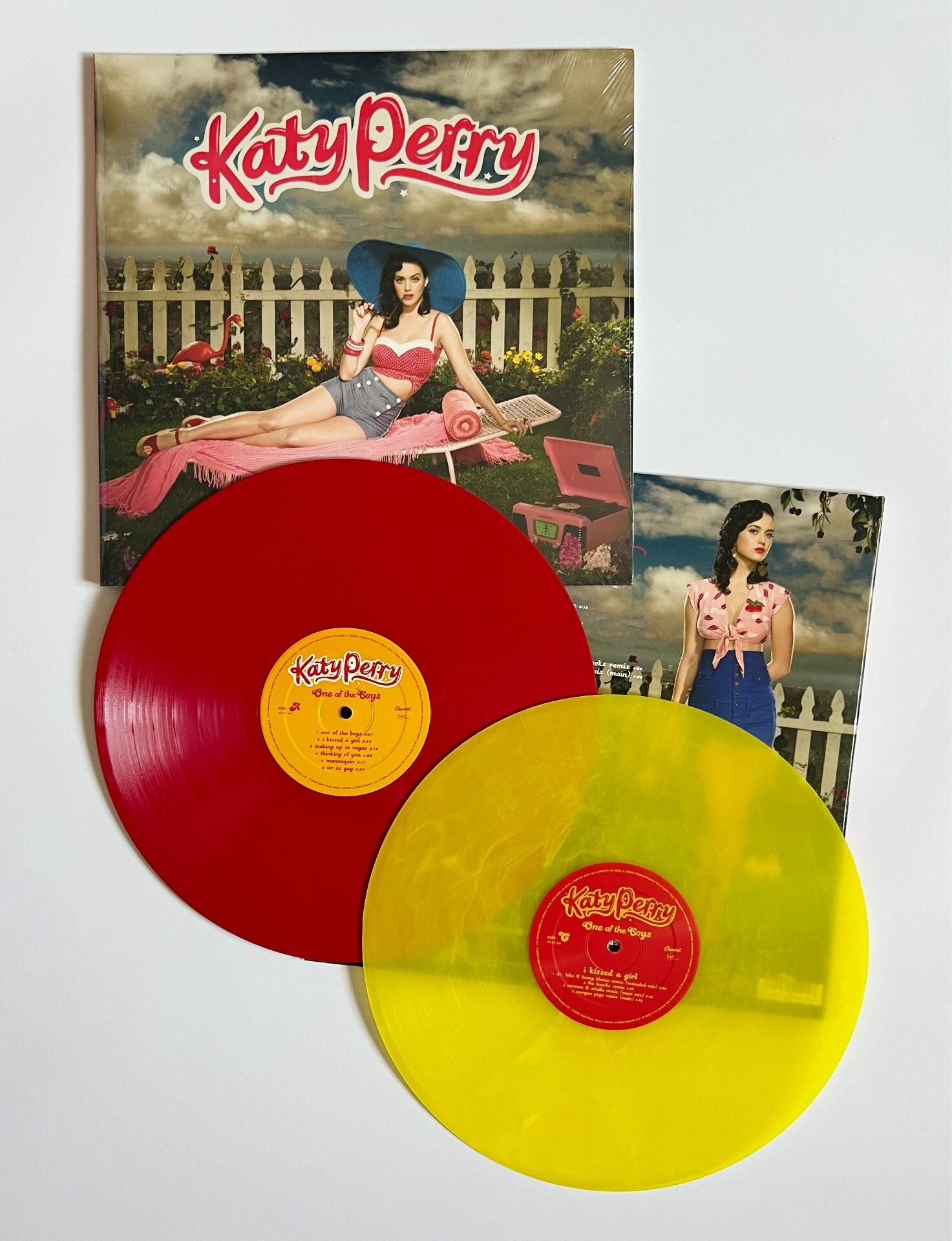 Виниловая пластинка Katy Perry One Of The Boys 2lp RED+YELLOW