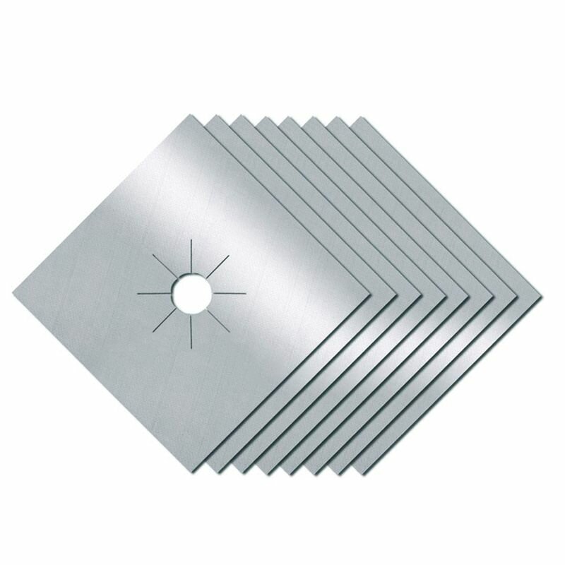 8 чехлов для горелок плит тройной толщины 0,2 мм, чехлы для плит