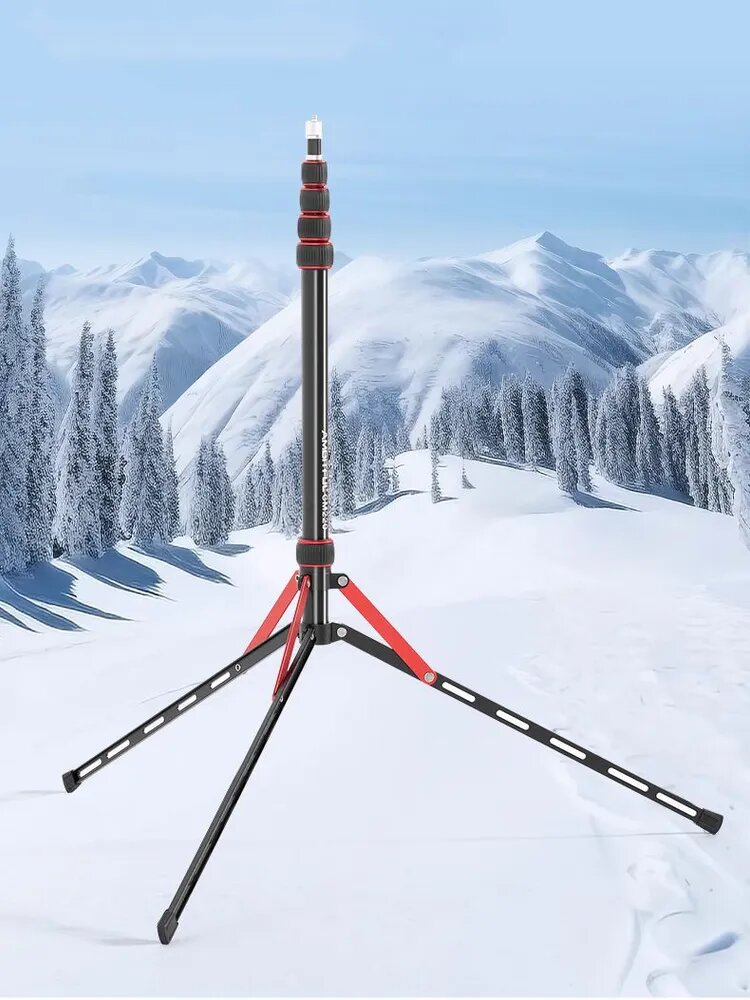 Ambitful GM220 на открытом воздухе фотография 2,2 м Складная подставка для света, Подходит для универсальной вспышки Godox постоянного света SLR камеры.