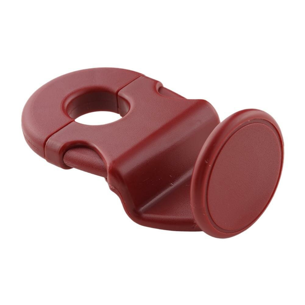 Вешалка-крючок на подголовник в автомобиль 1 крюка. Крючки для сумок в авто, Держатели на подголовник в автомобиль, крючки для пакетов, черный