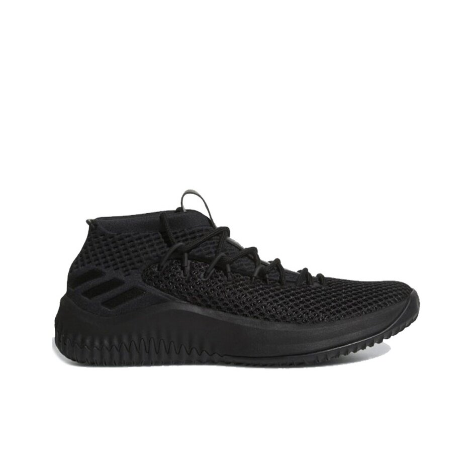 Кроссовки adidas D lillard 4, размер EU 41 стопа (25.5CM), черный — фото 1
