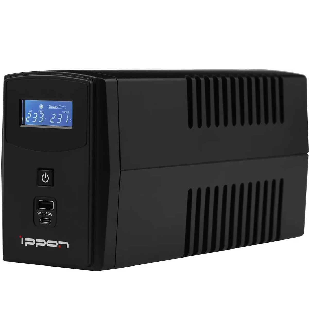 Источник бесперебойного питания Ippon Back Power Pro II 800 черный