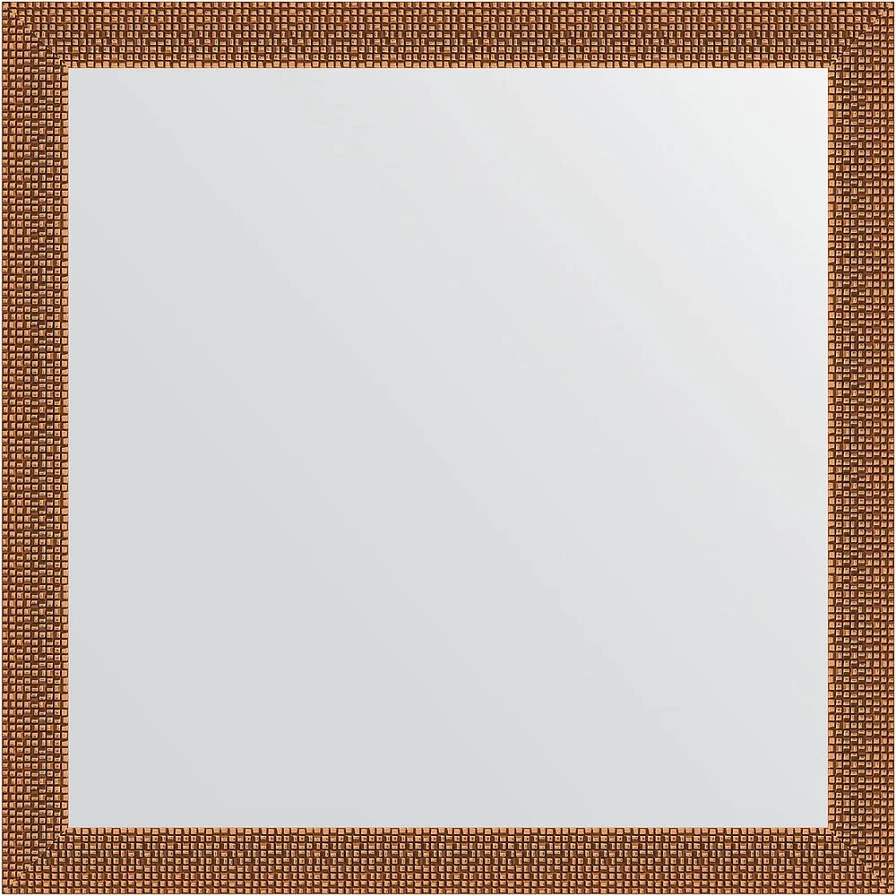 Зеркало EVOFORM в багетной раме - мозаика медь 46 mm (61x61 cm) 3131