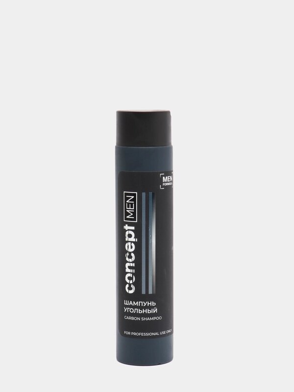 Шампунь угольный для волос Concept Men Carbon Shampoo, 300 мл