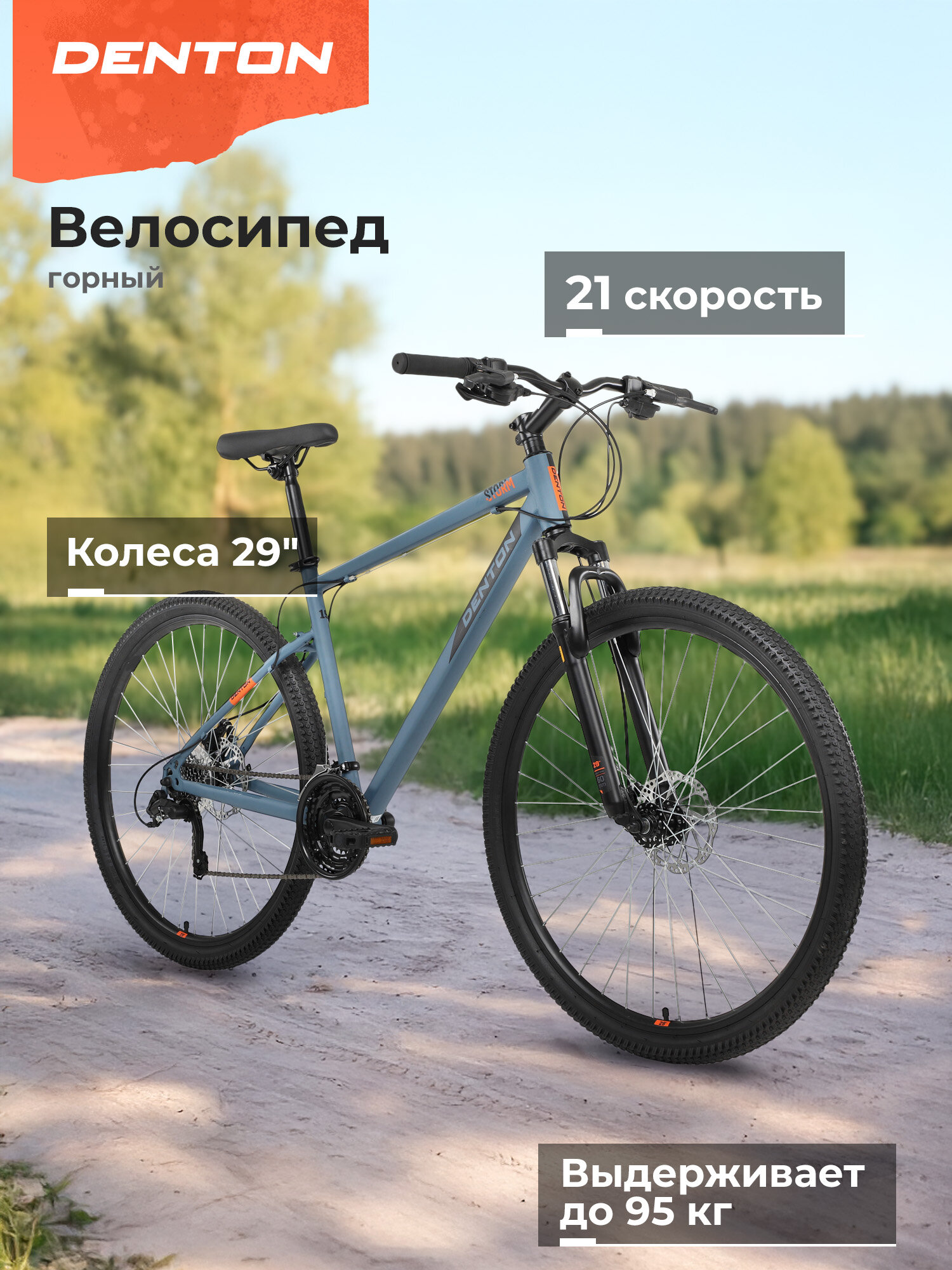 Велосипед горный Denton Storm 29"