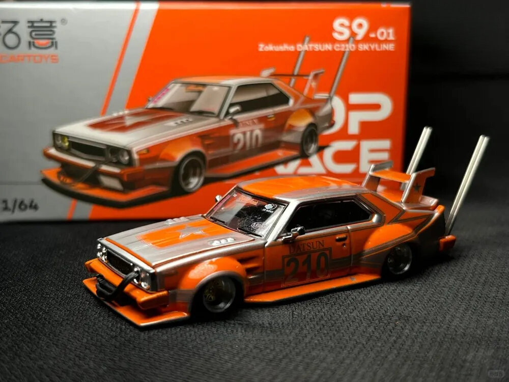 Машинка Pop Race 1:64 SKYLINE C210 BOSOZOKU STYLE