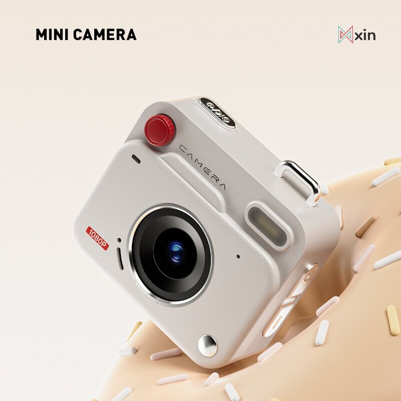 Новая CCD Retro Mini Mini Mini Digital Camera Student Campus Camera Photo Recording HD Pixel, Ростест (EAC)