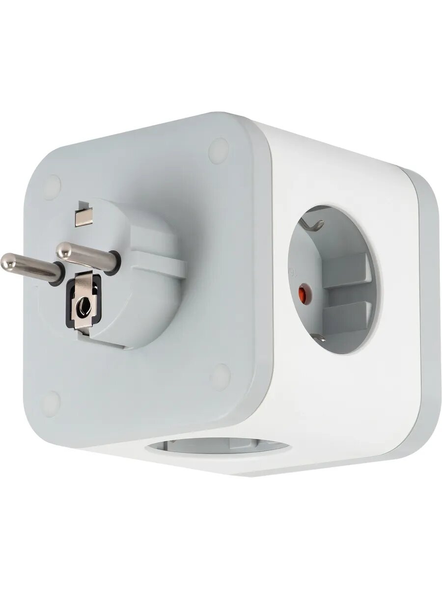 Сетевой разветвитель Buro BU-PW3UC-W (3 розетки) белый