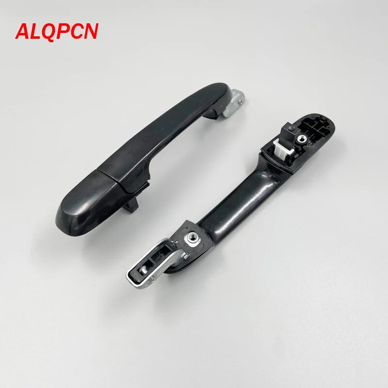 Дверная ручка задняя правая черная для Hyundai Accent 2006-2011, Rear No Hole