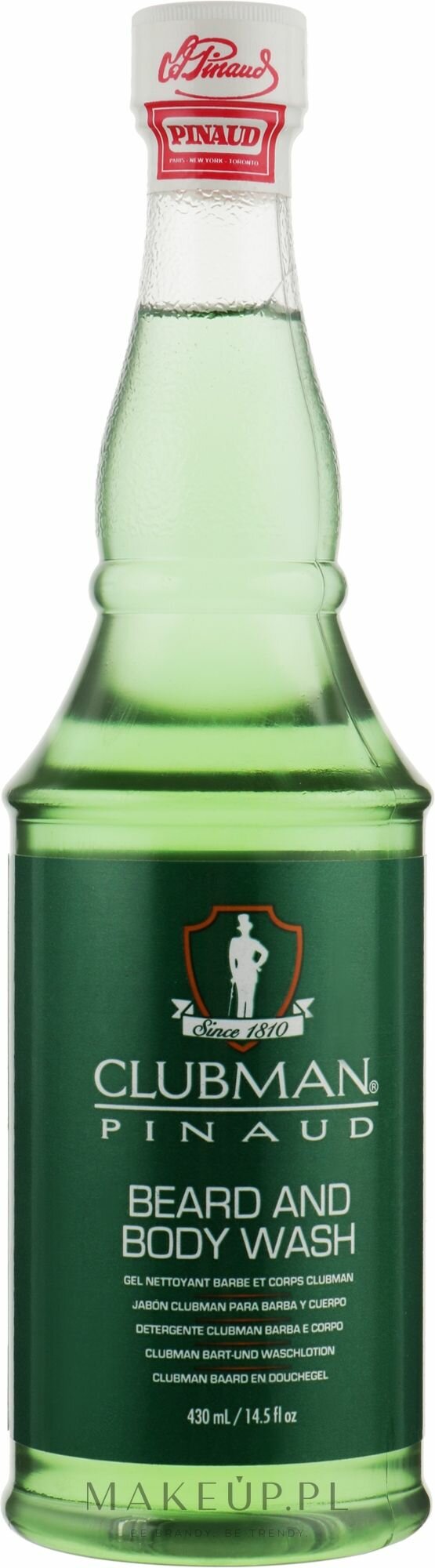 Clubman Pinaud Гель для мытья бороды и тела Reserve Beard And Body Wash 430 мл