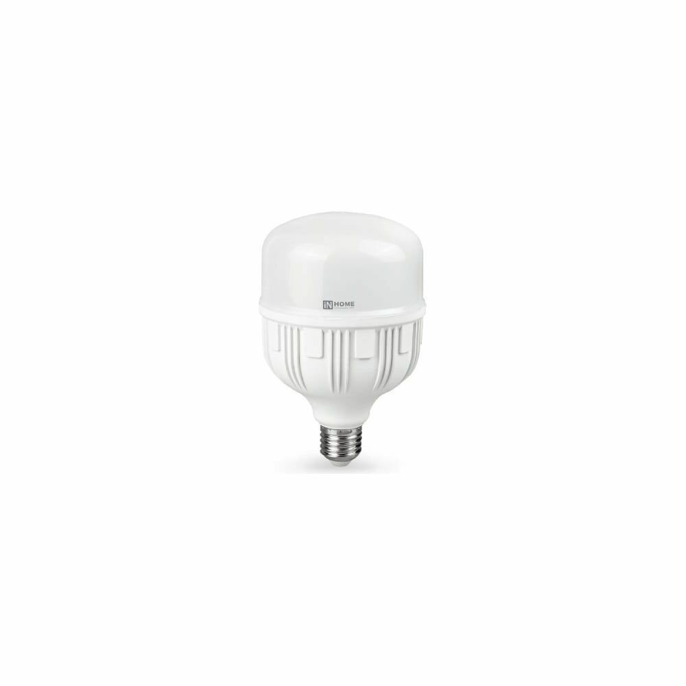 Лампа светодиодная высокомощная LED-HP-PRO 40Вт цилиндр 4000К нейтр. бел. E27 3800лм 230В с адаптером E40 IN HOME 4690612031095