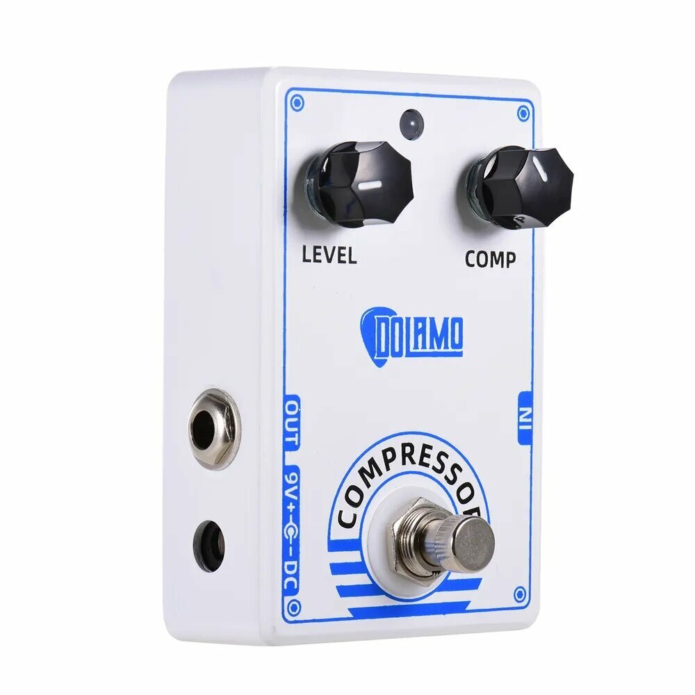 Dolamo D-1 Chubby Comp Pedal Compressor Педаль эффектов для электрогитары с функцией