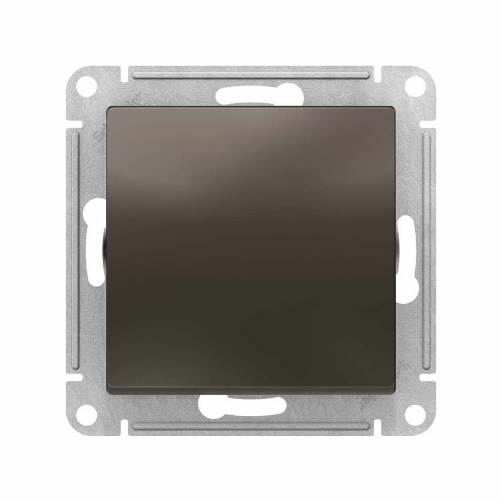 Выключатель 1-кл. СП AtlasDesign 10А IP20 (сх. 1) 10AX механизм мокко SE ATN000611