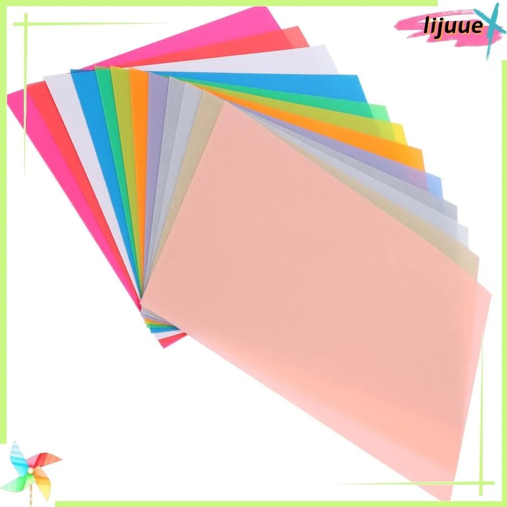 Цветная термоусадочная пленка, игровая и развивающая, для изготовления DIY-аксессуаров и творчества