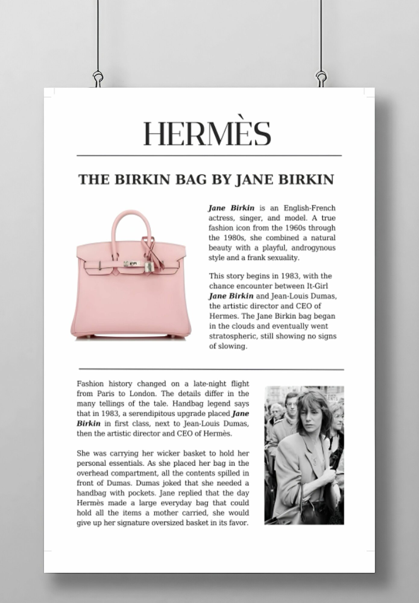 Постер / Плакат Хермес (Hermes)
