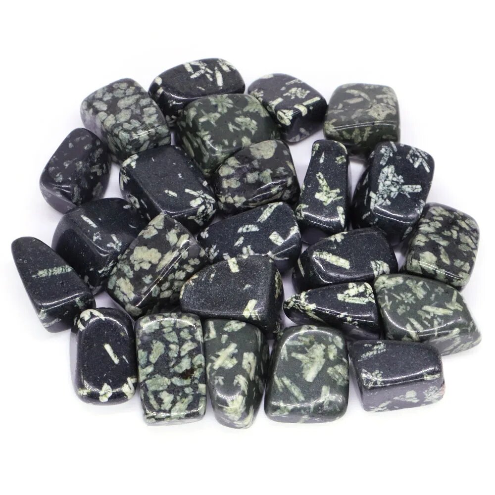 Черная Хризантема, натуральный камень для дома 500g