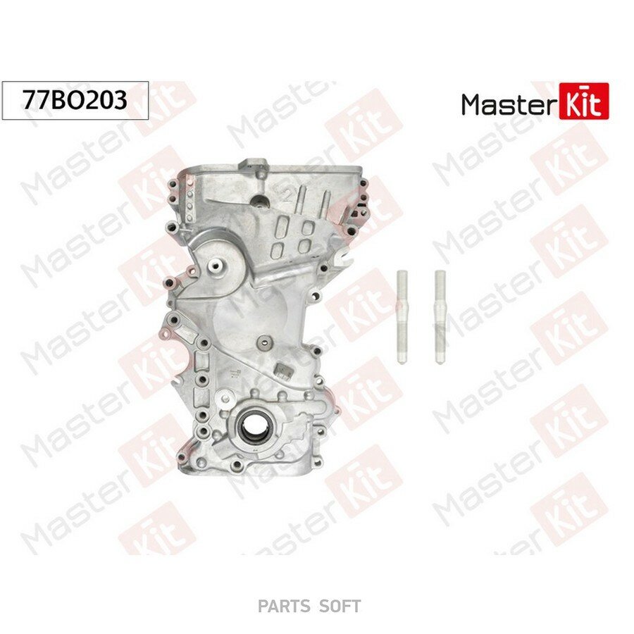 Насос масляный Hyundai Creta, Sonata VII(LF) 14-21, Kia Sportage IV(QL, QLE) 15-22 (G4NA, G4NC) от официального дистрибьютора, MASTERKIT, артикул 77BO203
