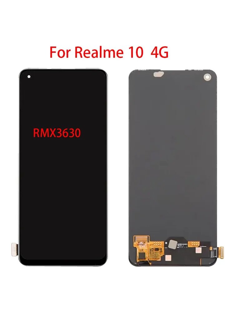 TFT Дисплей на Realme 10 4G в сборе с тачскрином Черны