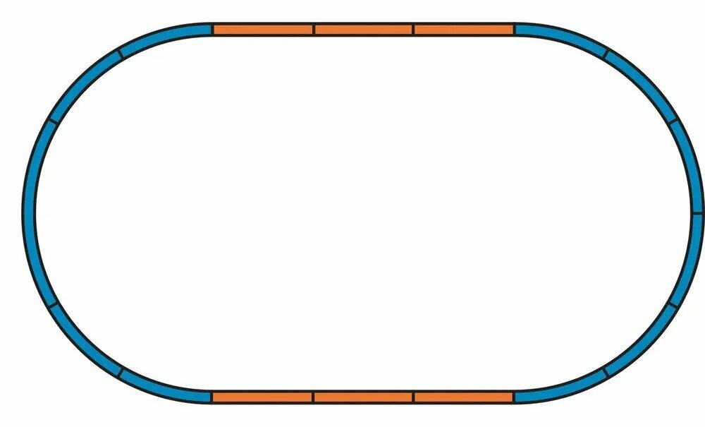 Piko 97935 Стартовый набор с тепловозом BR 130 SD и 3-мя грузовыми вагонами, рельсы на подложке