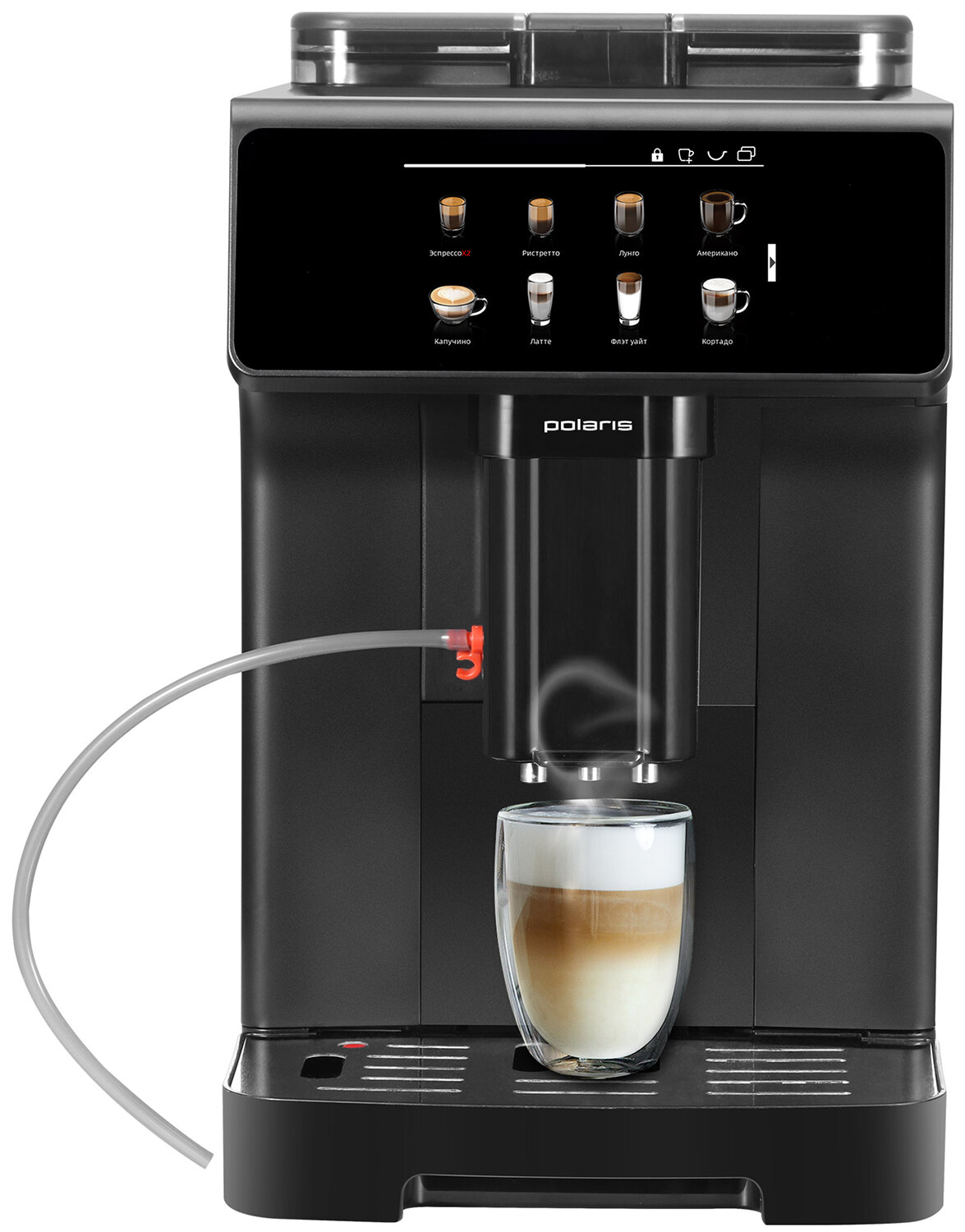 Кофемашина автоматическая Polaris PACM 2071AC, черный