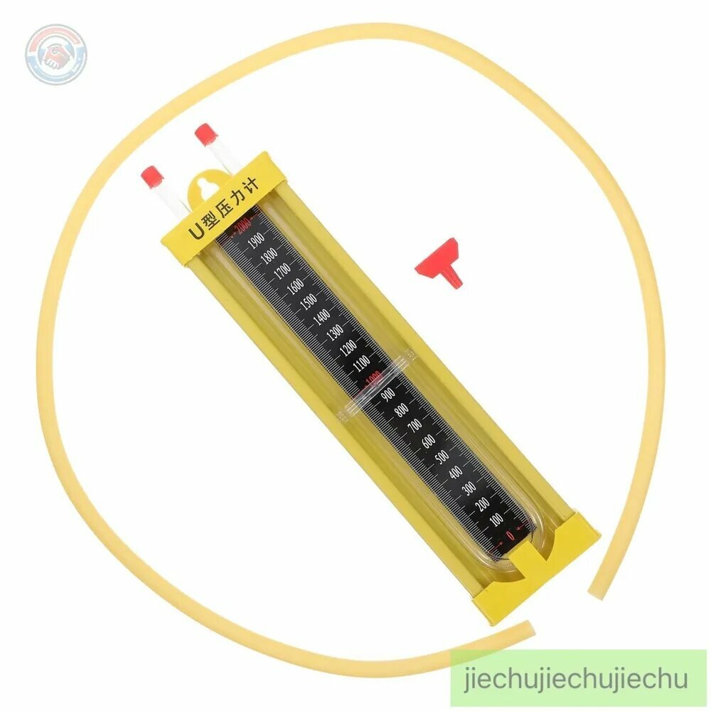Манометр U-образный для измерения давления воды и газа, точный дифференциальный прибор для контроля трубопроводов, 28,5 см