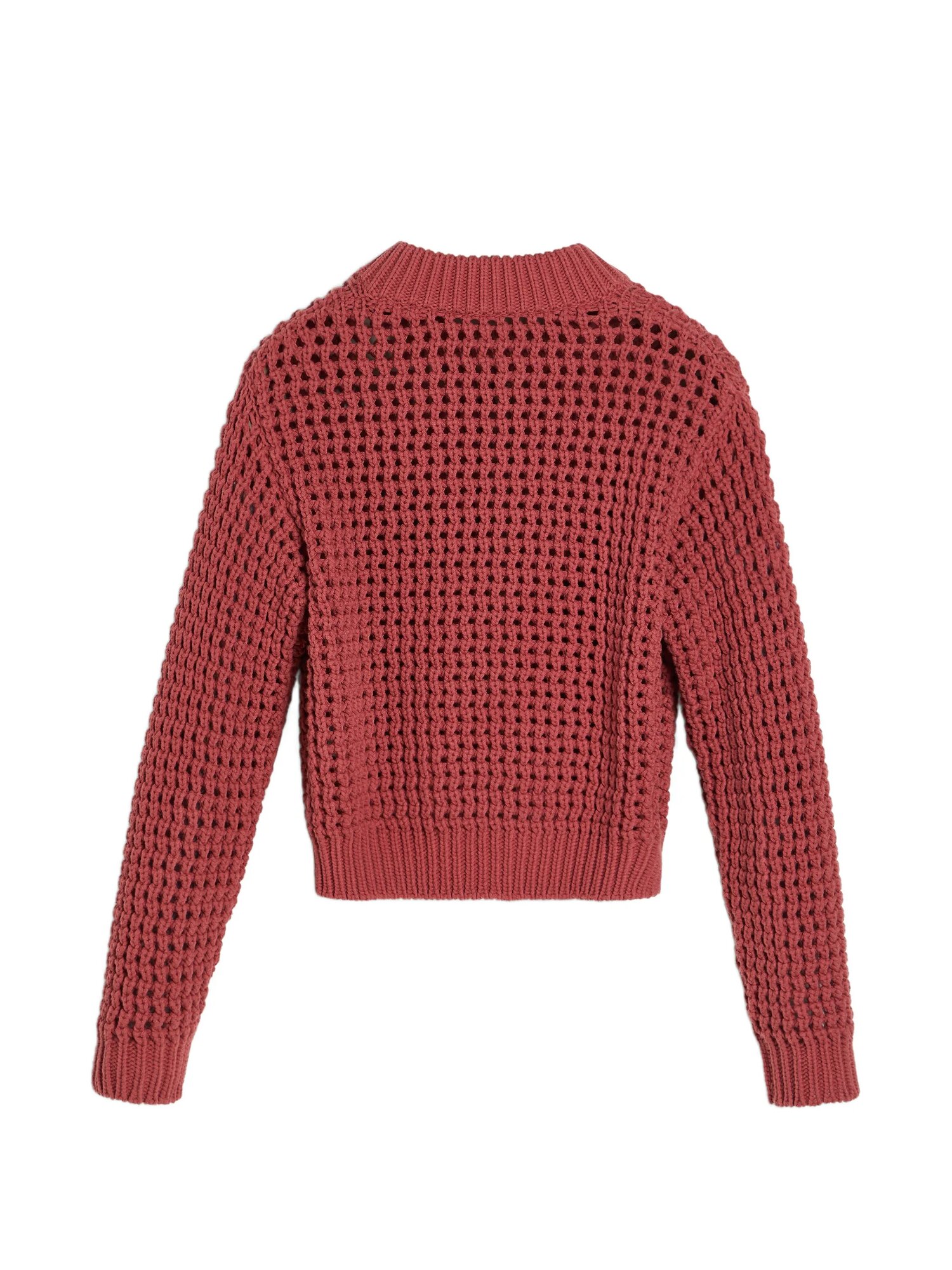 Кардиган BRUNELLO CUCINELLI Net zip-up cardigan, размер 12 лет, красный — фото 1