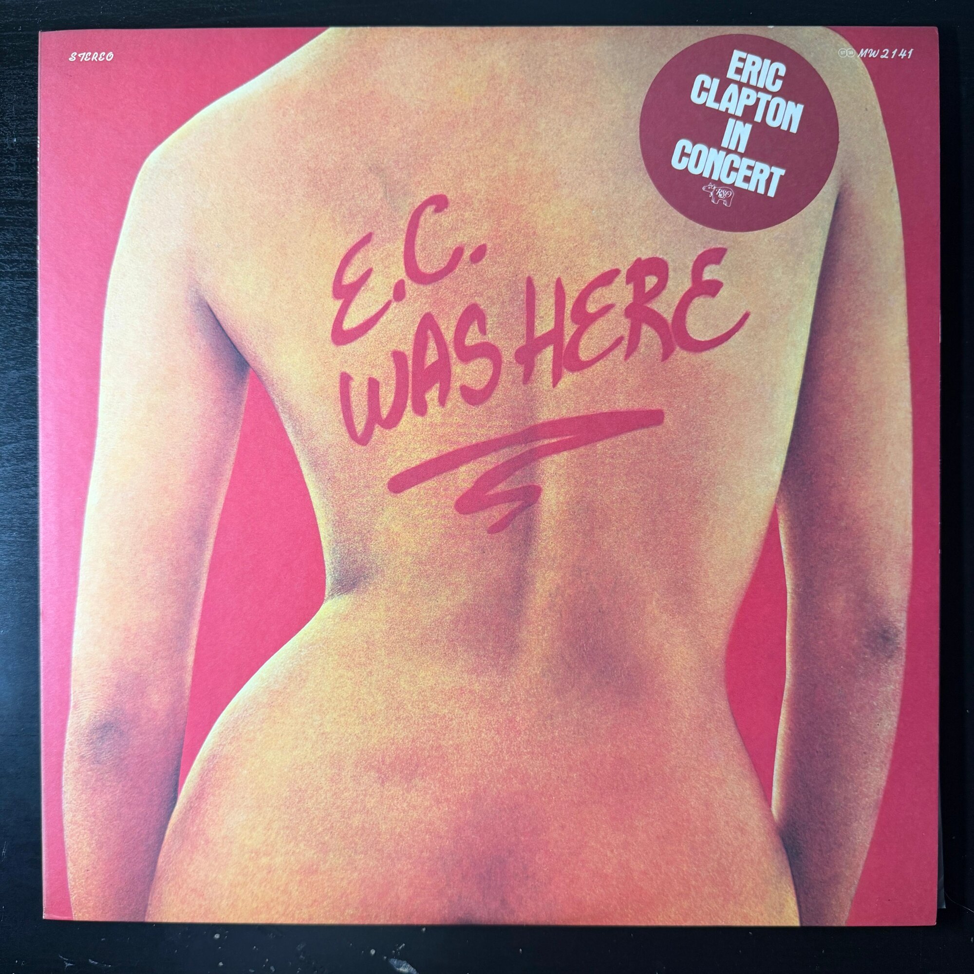 Виниловая пластинка Eric Clapton - E.C. Was Here (Япония 1975г.)