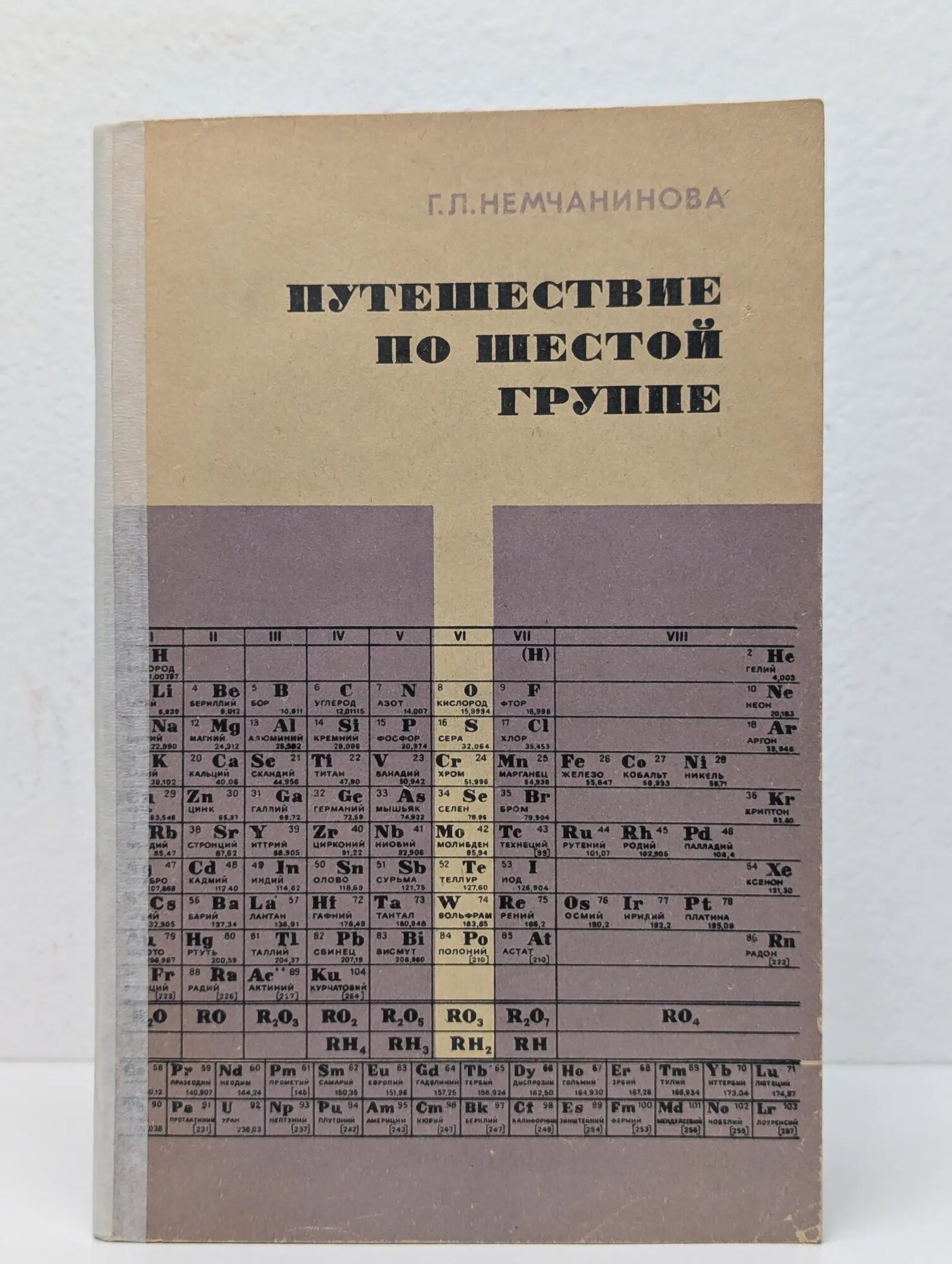 Путешествие по шестой группе Немчанинова Генриэтта Леонидовна 1976