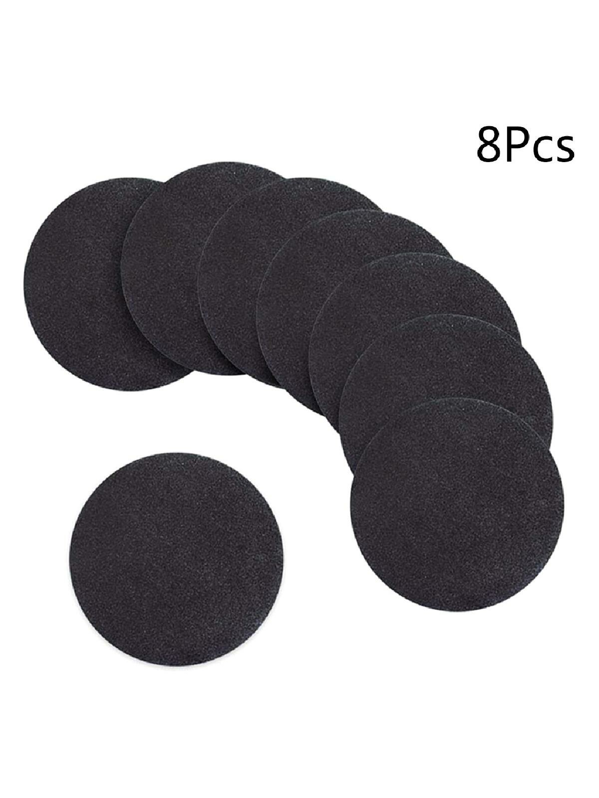 8 штук, черный круглый картон для рисования-17 см