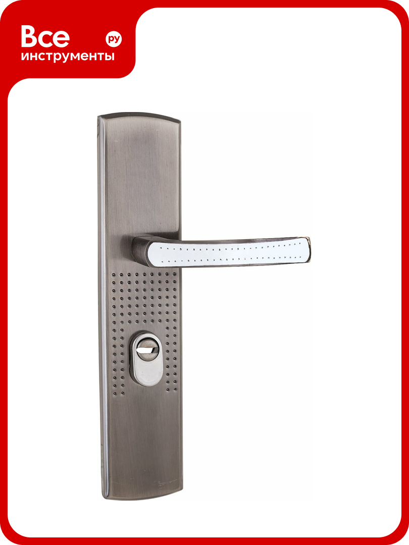 Комплект ручек для металлических дверей Стандарт РН-СТ222-1-R (универсальная; подсветка; правая) 7839