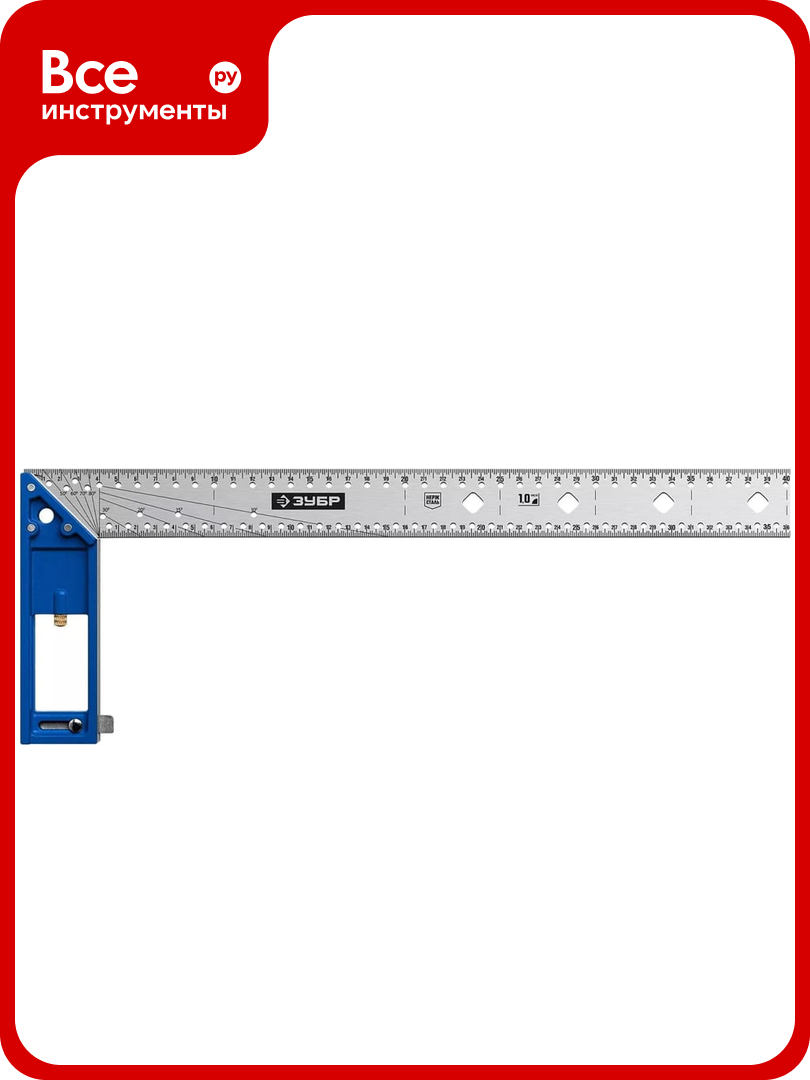 Рейсмус-угольник разметочный ЗУБР 300 мм Профессионал 34400-30