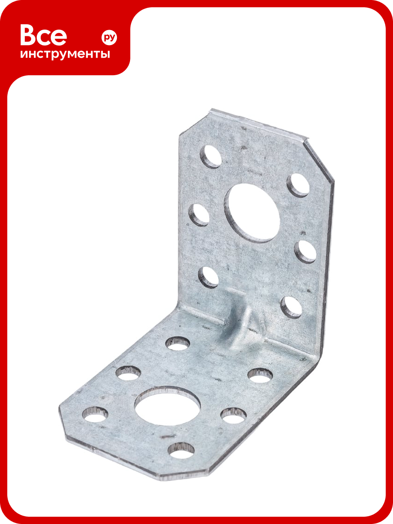 Крепежный уголок крепко-накрепко 50x50x36x2.0 усиленный 41929
