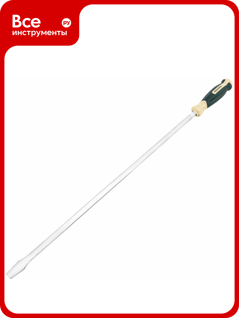 Монтировка усиленная Rockforce 1000мм RF-6871000(58654) рабочая часть из CrV, рукоять из двухкомпонентного материала