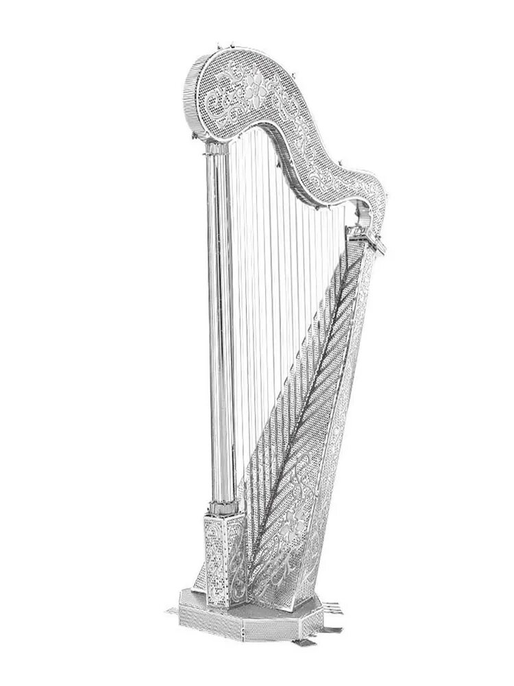 3D металлические музыкальные инструменты- DIY пазл для взрослых и детей, развивающая игрушка