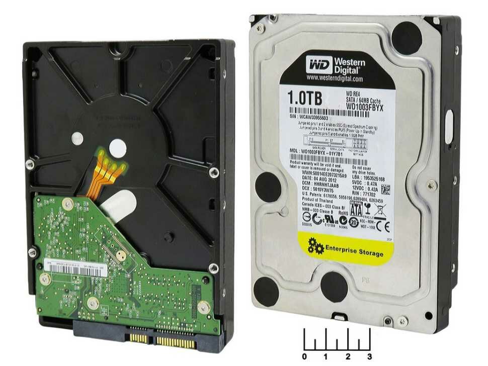 Жесткий диск 1TB SATA Western Digital