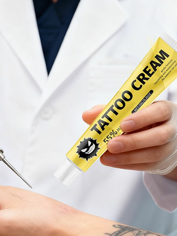 Обезболивающий крем, Обезболивающий крем для депиляции воском , Средство для заживления татуировки