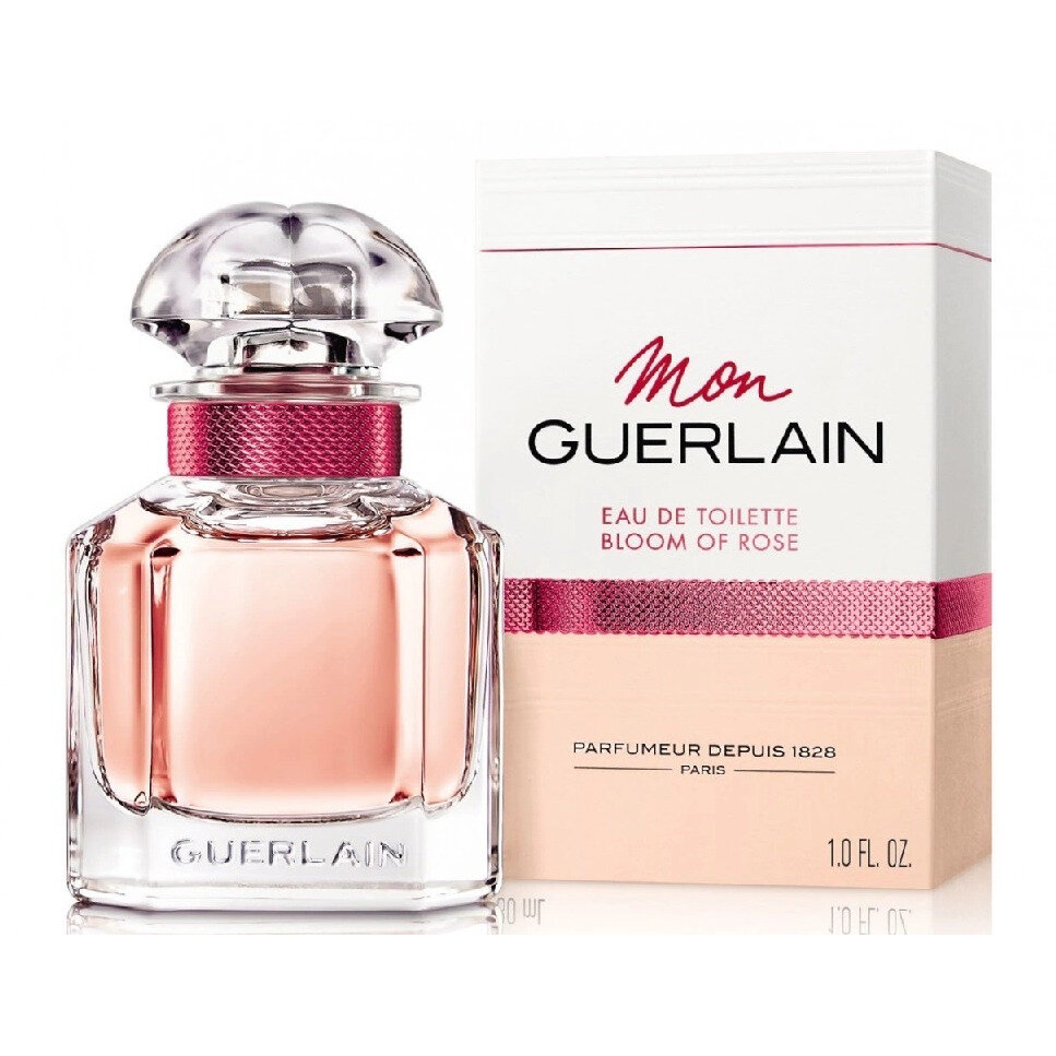 Туалетная вода Guerlain Mon Guerlain Bloom Of Rose 30 мл / Духи Герлен Мон Герлен Блум оф Роуз / Цветение Розы