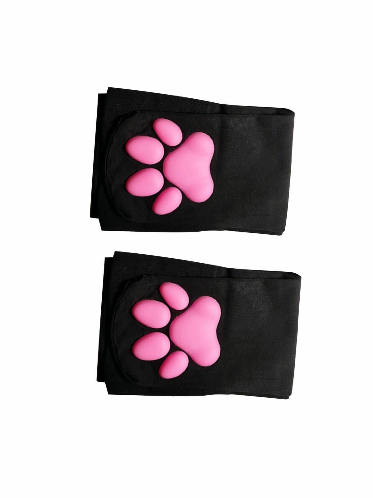 Светящиеся чулки с лапками котенка, 1